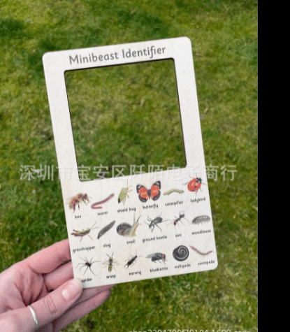 Multitrust Nature Guide Finder, Wooden Nature Viewfinder Bird/Sky/Moon ...