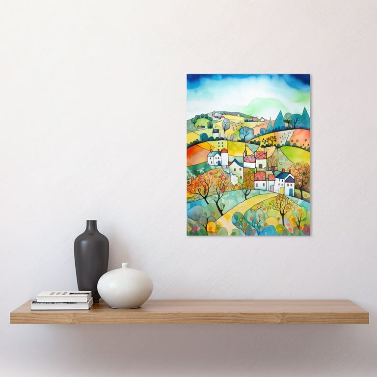 Country Folk Art Paintings