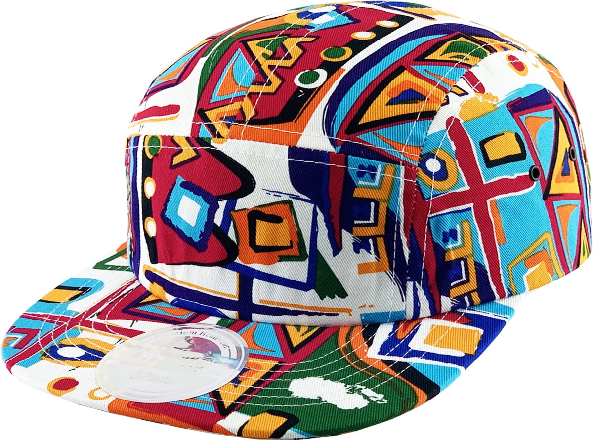 5 Panel Camper Style Aztec Fresh Prince Baseball Cap Adjustable Flat ...