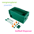 Miumaeov Golf Ball Dispenser Auto Tee Up Machine Golf Club Organizer ...