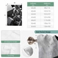 Abstract Grey Tie Up Curtains for Window, Thermal Insulated Balloon ...