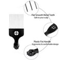 Chic Afro Combs, Gentle on Scalp, Non-Rusting Metal Teeth, Set of 3 for ...
