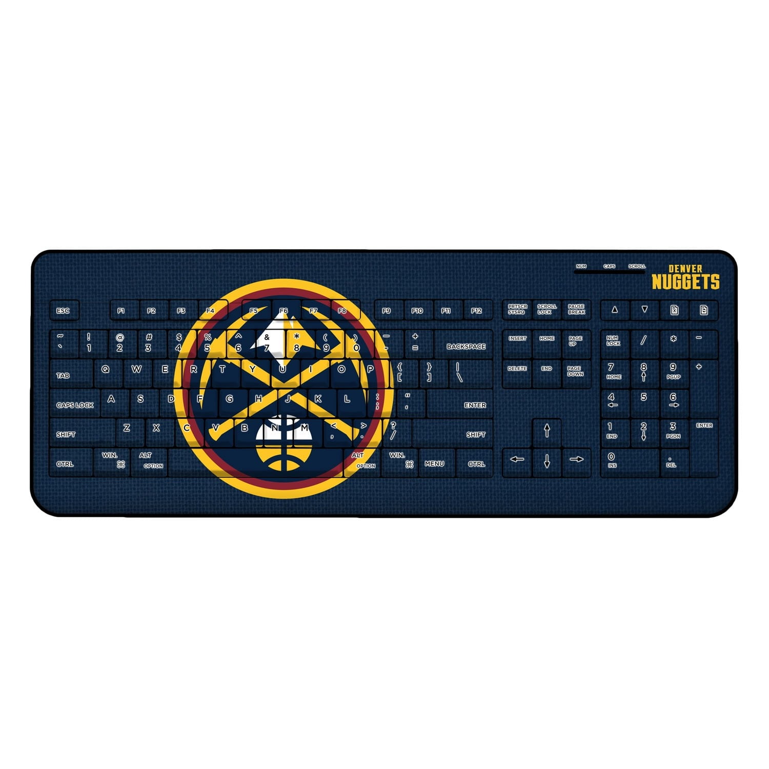 Denver Nuggets Wireless Keyboard - Walmart.com