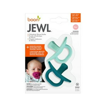 Boon® JEWL™ Orthodontic Silicone Pacifier - Stage 1 - Pink (4pk ...