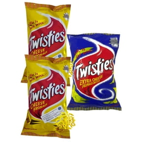 Hawkins Real Cheddar Cheese Cheezies, Crunchy Cornmeal Snack, Triple ...