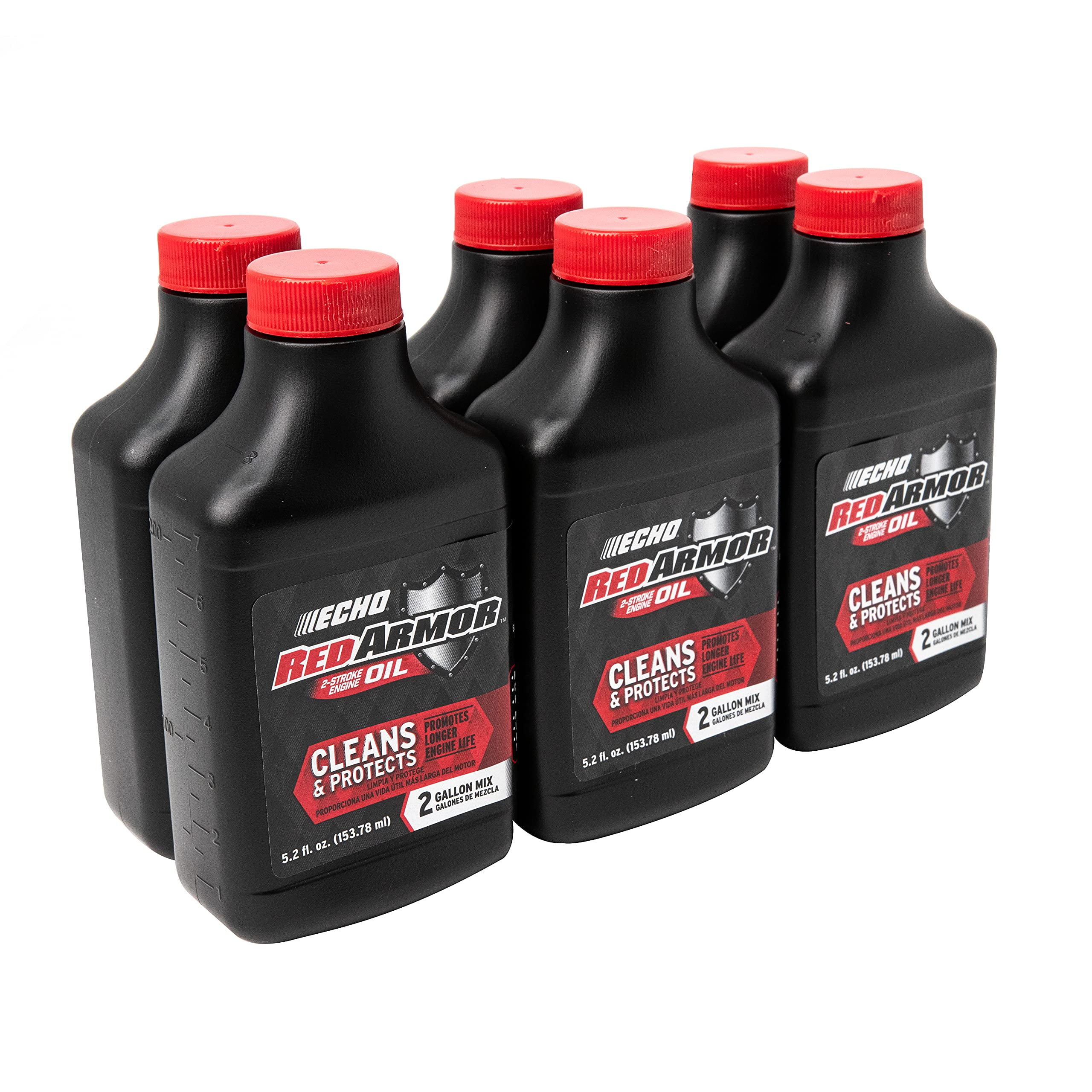 Aceite de motor Echo Red Armor, 2 tiempos, 150 ml, paquete de 6 | Walmart en línea