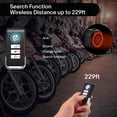 GREENCYCLE USB Charging 110dB Bike Alarm Wireless Vibration Motion ...