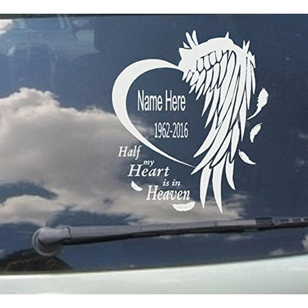 Memory of Decal : Half my Heart is in Heaven (In loving Memory of ...