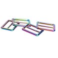 10-Pack Alloy Adjustable Slide Buckles for DIY Crafts, Bags, and ...