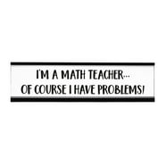 Speed Limit Algebra Math Problem Sign - Walmart.com