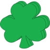 Shamrock Single Color Creative Cut-Outs- 5.5” - Walmart.com