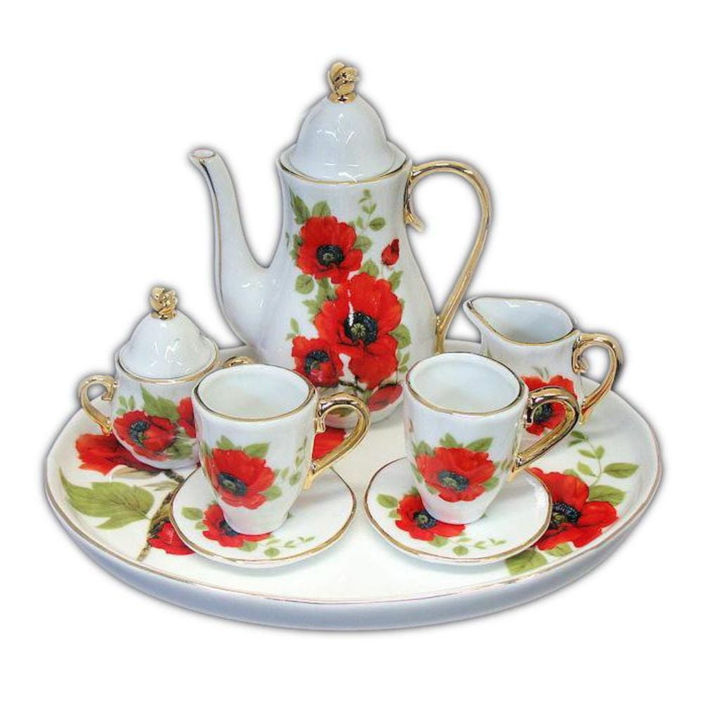 Poppy Tea Set - Walmart.com