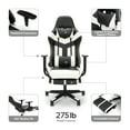 OFM Essentials Collection High Back PU Leather Gaming Chair, with ...
