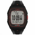 Timex IRONMAN® T300 Silicone Strap Watch - Black/Red - Walmart.com