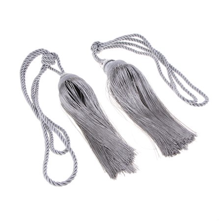 Curtain Tiebacks Tassels Fringe Hanging Bead Tassel Holderback / Tie ...