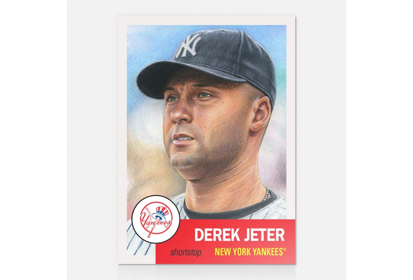 NY Yankees MLB Derek Jeter Topps Living Set Card #10 | Walmart Canada
