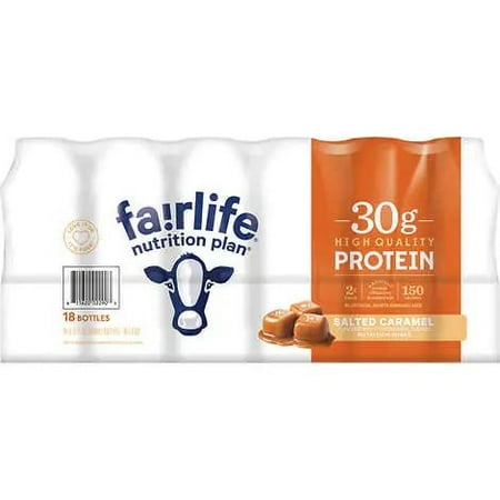 Fairlife Nutrition Plan 30g Protein Shake, Salted Caramel, 11.5 fl oz ...