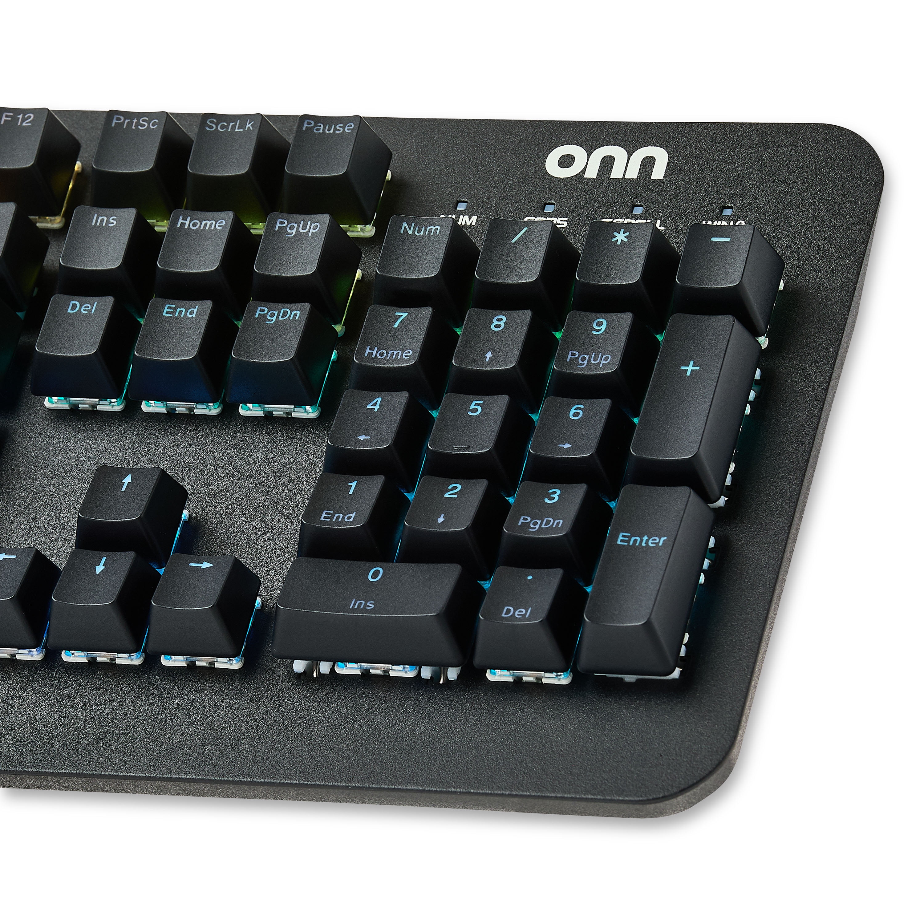 onn. Teclado Mecânico para Jogos com Interruptores Azuis e