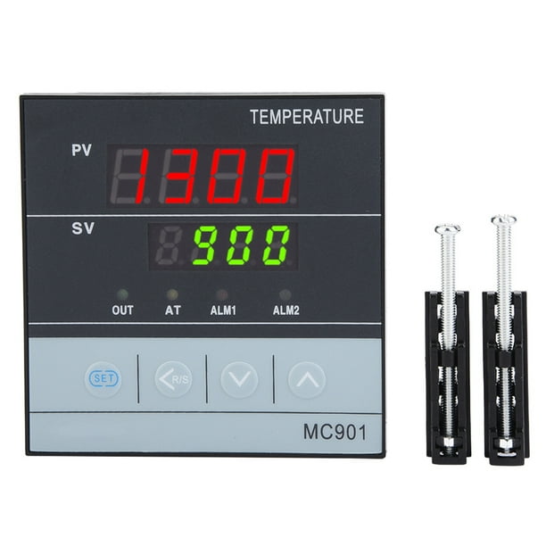 Controlador de temperatura PID, MC901 Temperatura PID digital Controlador de temperatura digital ...