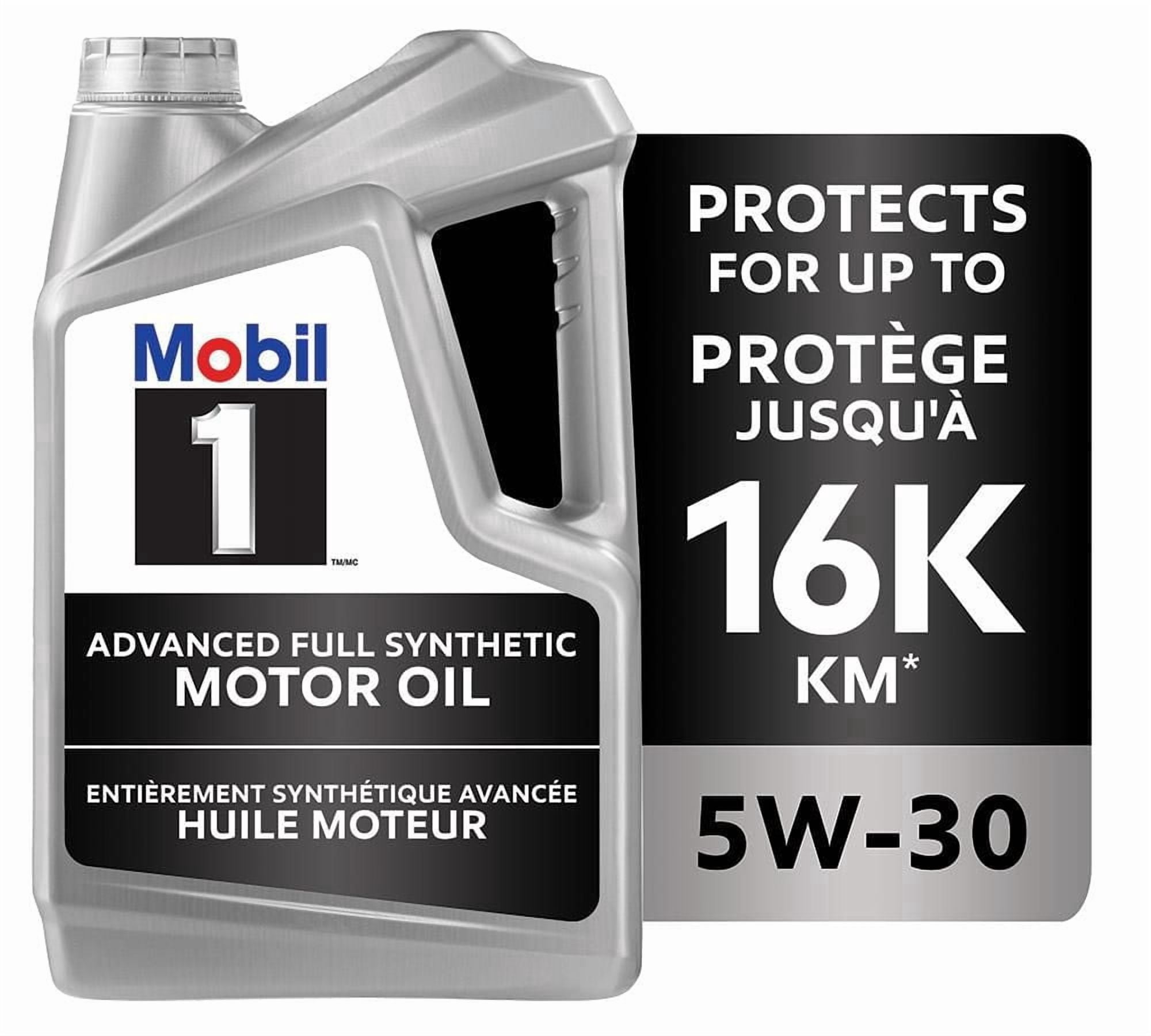 Mobil 1 Full Synthetic Motor Oil 5W-30 - Walmart.ca
