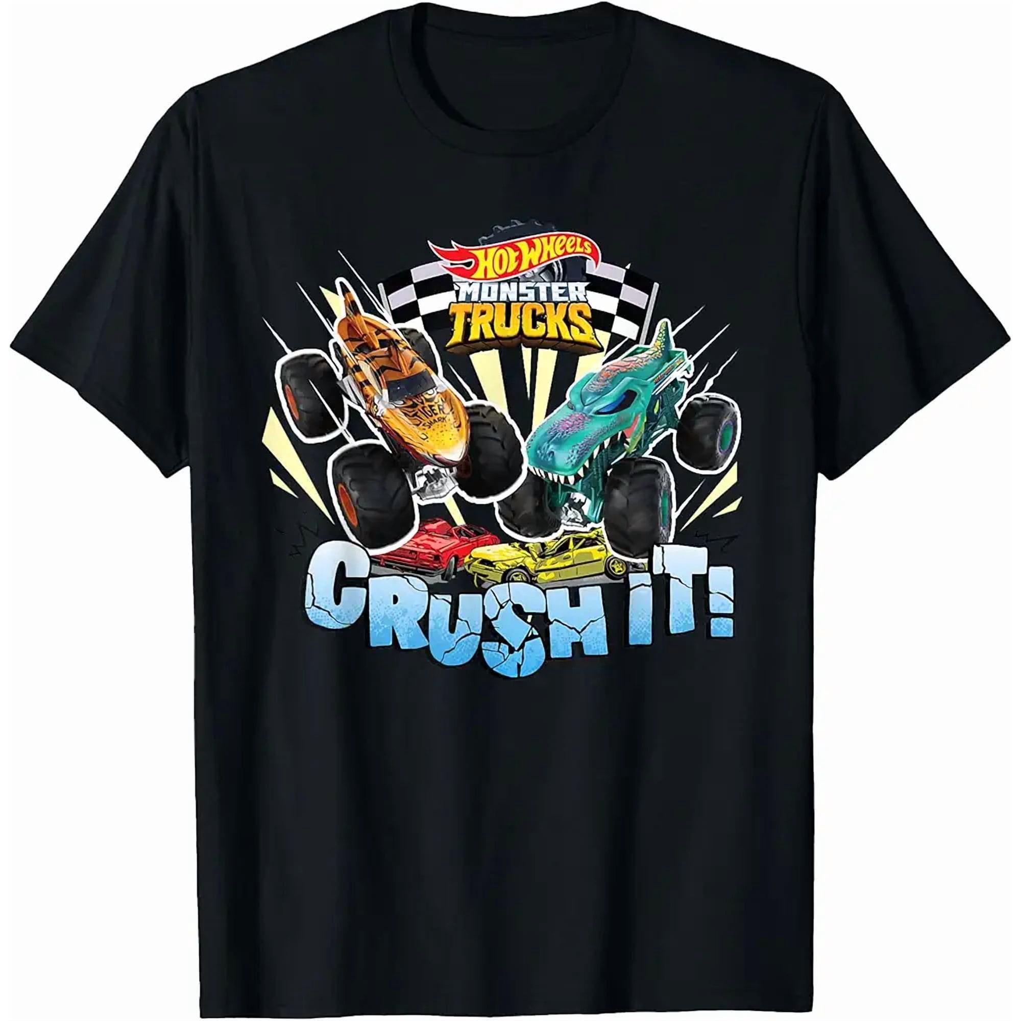 Click here for Euoww Monster Trucks Crush It Big Wheel Vehicle Ra... prices