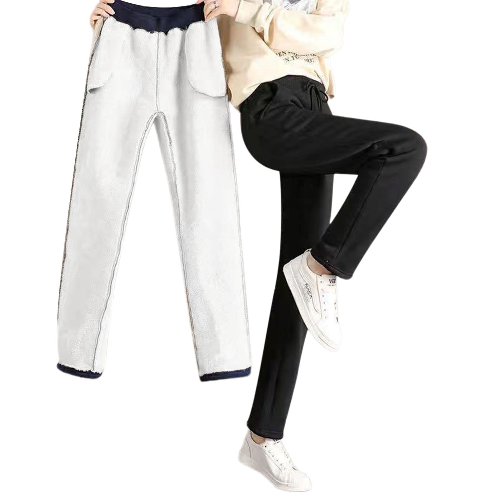 Click here for Gupgi Women Winter Warm Pants Sweatpants Sherpa Li... prices