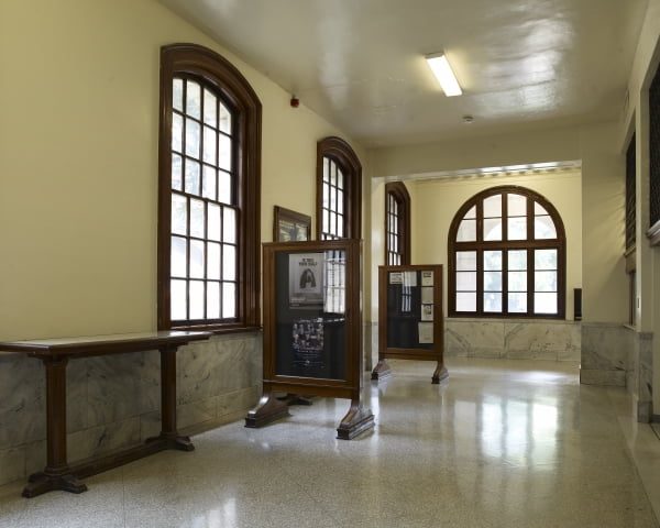 Print: Interior Postal Lobby, U.S. Post Office And Courthouse, Laredo ...