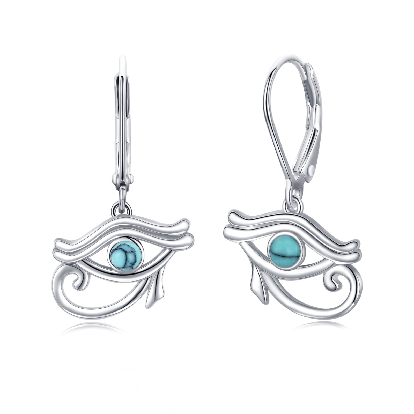 Coachuhhar Eye of Horus Earrings 925 Sterling Silver Eye of Horus ...