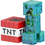 Minecraft Diamond Level Creeper, 5.5-inch Collector Action Figure with ...