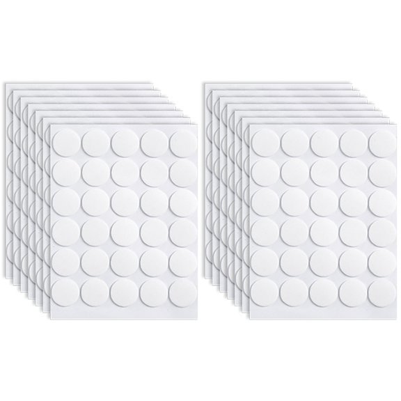 Self Adhesive Dots, Strong Adhesive 400pcs(200 Pairs) 0.79 Inch Round ...