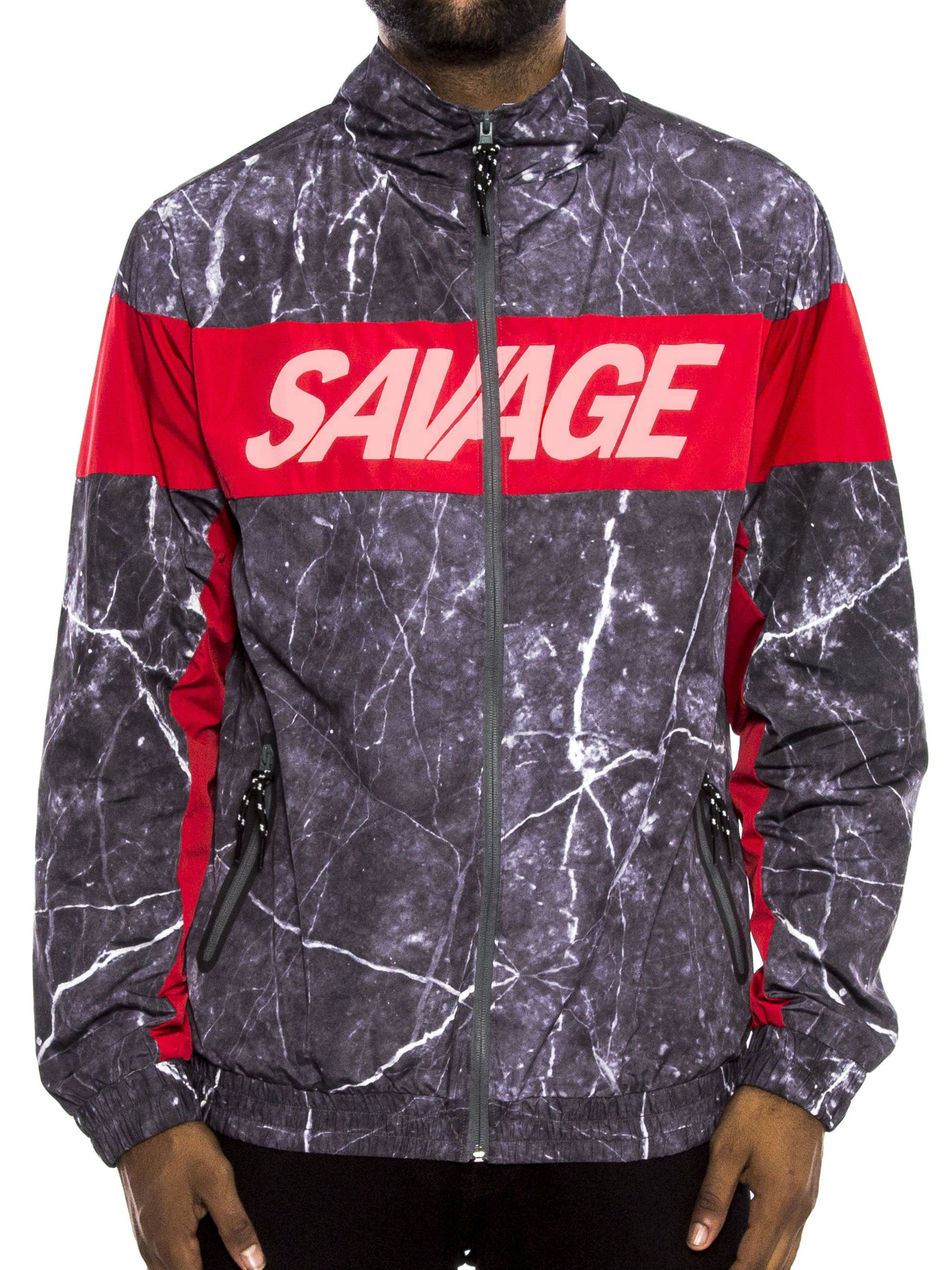 Hudson - Hudson Savage Men's Winter Athletic Sportswear Track Jacket ...