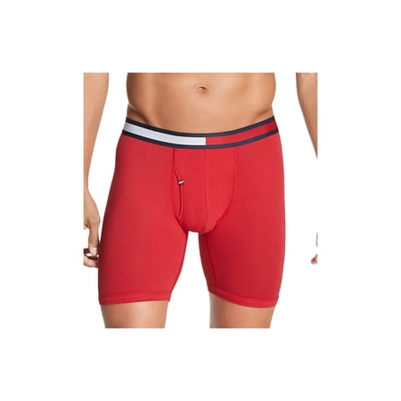 Tommy Hilfiger Men's Underwear Cool Stretch Boxer Briefs, Mahogany, S ...
