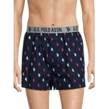 U.S. Polo Assn. Men's Breathable Cotton Boxers 3-Pack, Sizes S-3XL ...
