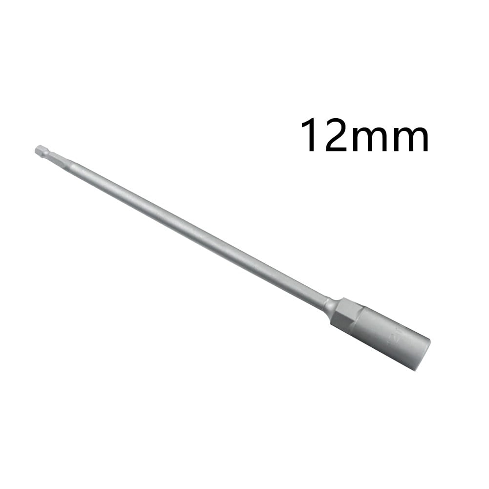 Fule 1pc 250mm Hexagon Nut Driver Drill Bit Adapter Socket Wrench