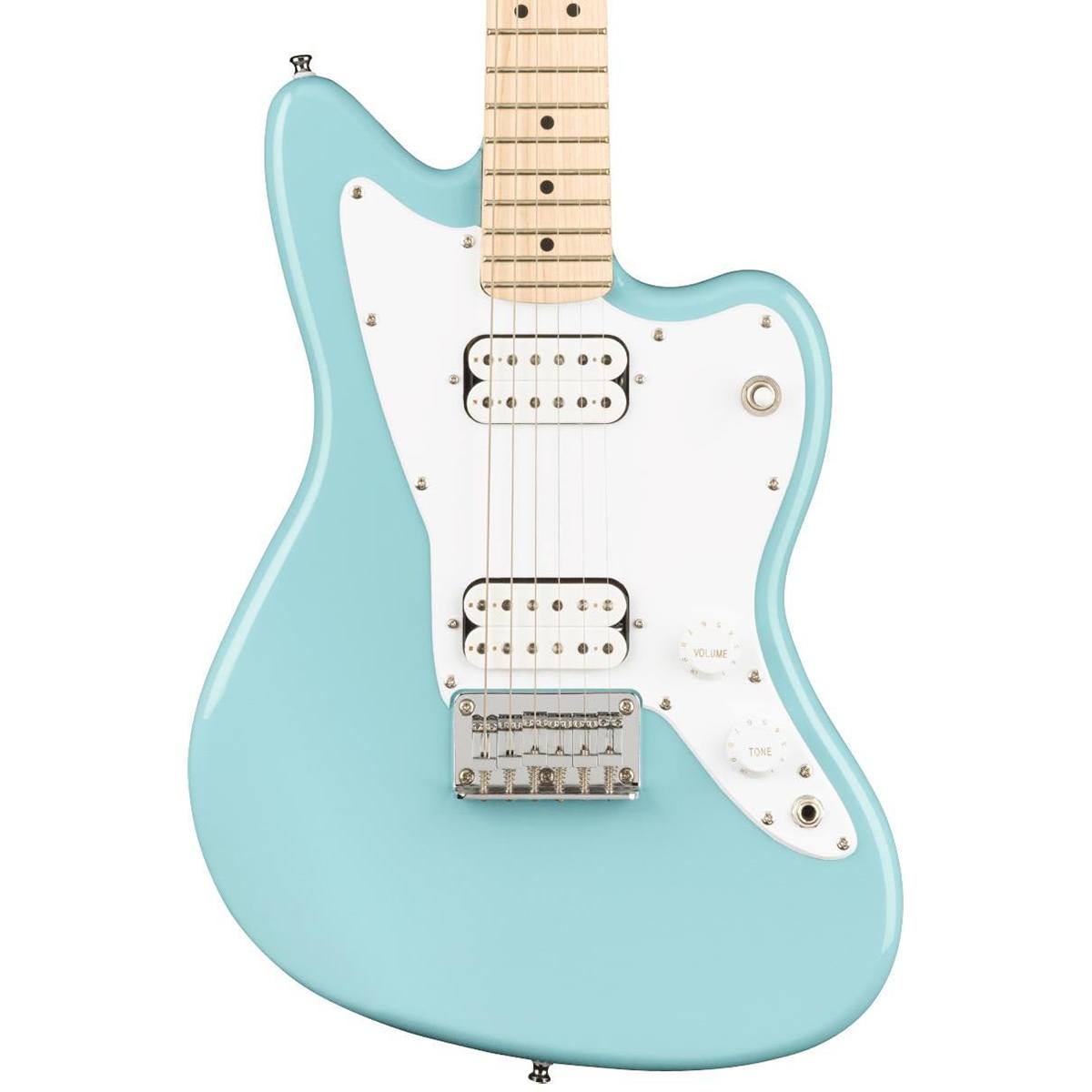 Squier Mini Jazzmaster HH Electric Guitar (Daphne Blue) - Walmart.com