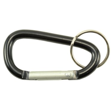Keeper LockStrap Locking Carabiner Black 6 in. L - Walmart.com