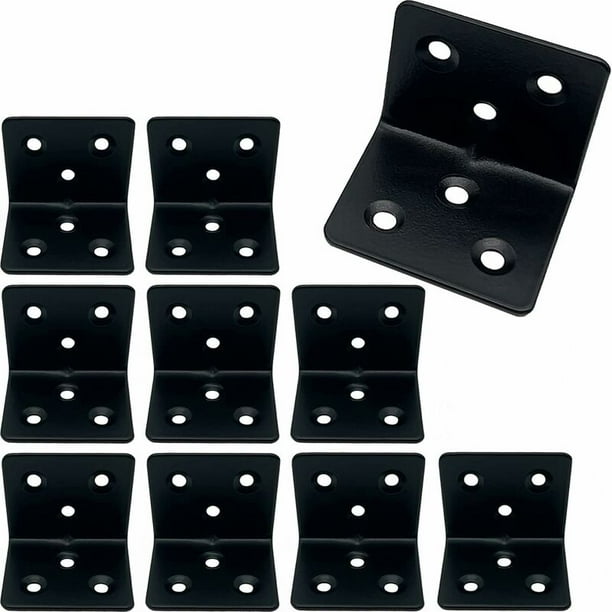 Stainless Steel Corner Brace Angle Fittings Angular Connectors L Shape ...