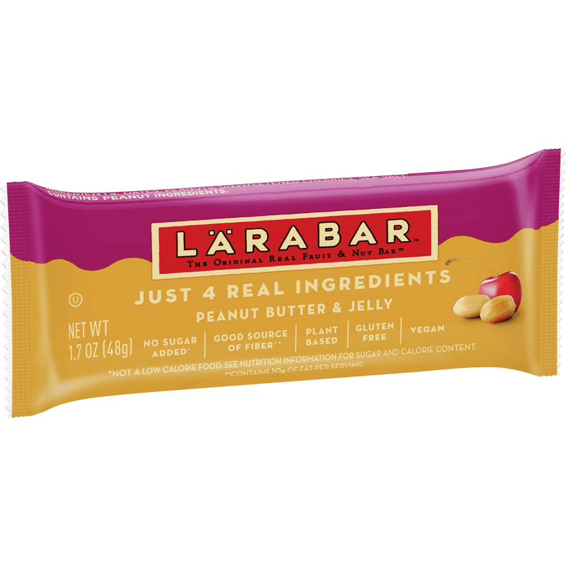 Larabar Peanut Butter and Jelly Fruit and Nut Bar - Walmart.com