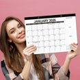 2026-2027 Wall and Desk Calendar, 18-Month Large Format Academic Planner from January 2026 to ...