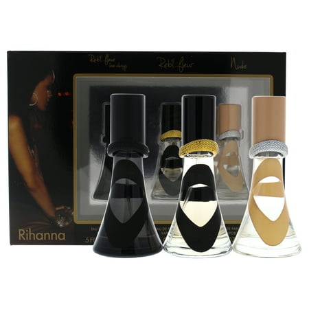 Rihanna Fragrance Collection by Rihanna for Women - 3 Pc Mini Gift Set ...