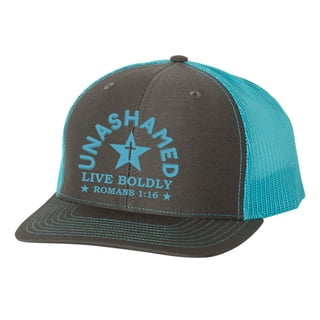 Christian WRSHP Worship Jesus Mens Embroidered Mesh Back Trucker Hat ...