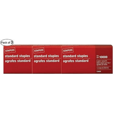 (4 pack) Pen+Gear Standard Staples, 5000 Count - Walmart.com