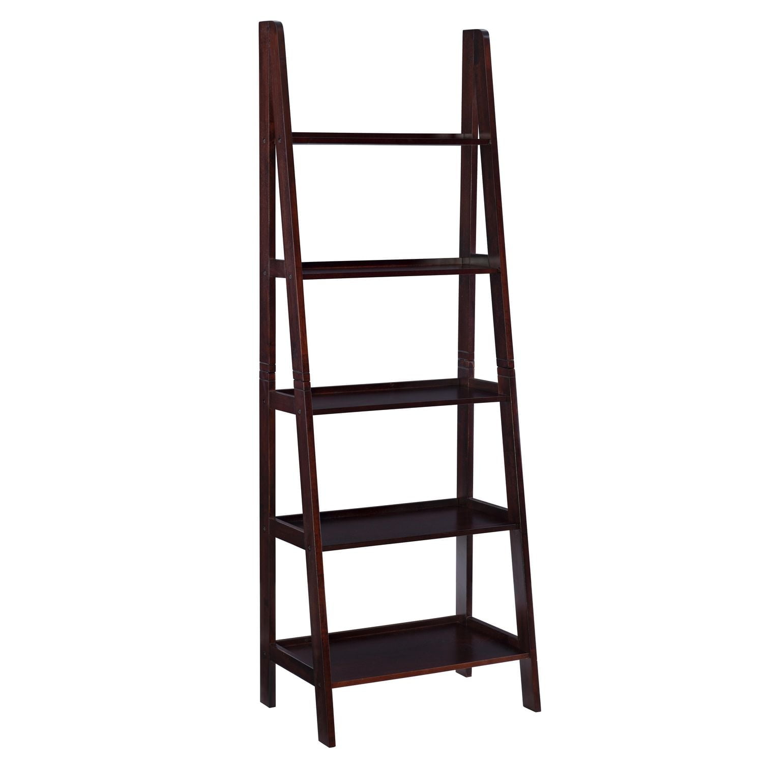 Click here for Linon Aurora Ladder Bookshelf  Espresso prices