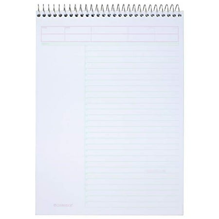 MEAD Cambridge Writing Pad 8-1/2" x 11" Wide Ruled 70 Sheets Top Bound ...