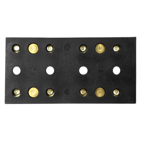 Megalia 4 Gang Dual Bus Bar 60A 32V Positive Negative Buss Bar with ...