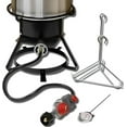 Metal-Fusion Import 29 Quart Aluminum Turkey Pot Frying Cooker Package ...