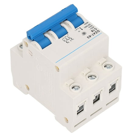 Mgaxyff 400V 16A Breaker,3P Miniature Circuit Breaker DIN Rail Mount Low Voltage Protection ...