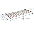 Duo Foldable Balcony Clothes Drying Rack Laundry Drying Rack Folding ...