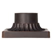 John Timberland Rustic Industrial Outdoor Post Light Mount Adapter ...