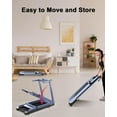 SSPHPPLIE Folding Treadmills for Home, 0.6-10Mph Walking Treadmill with ...